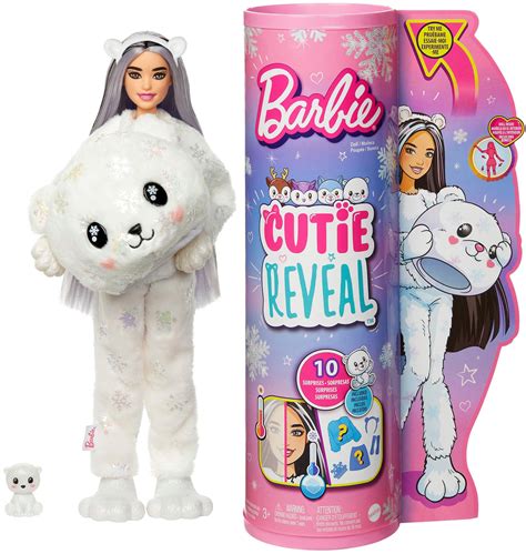Customer Reviews Barbie Cutie Reveal Snowflake Sparkle Series 119