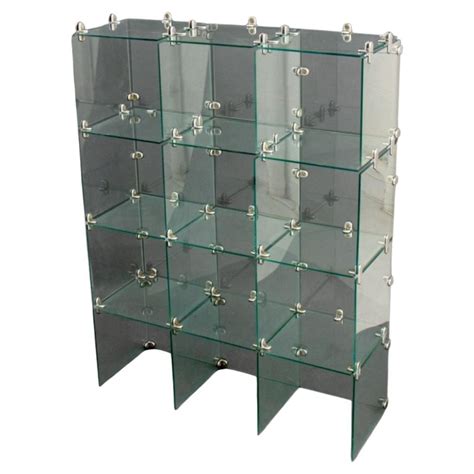 Modern Glass Cube Display Case For Sale At 1stdibs