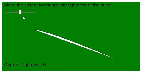 P5 Js CurveTightness Function GeeksforGeeks