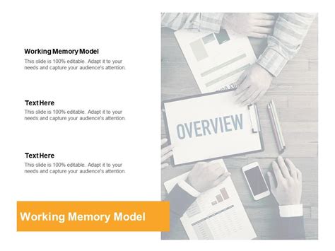 Working Memory Model Ppt Powerpoint Presentation Pictures Model Cpb Presentation Graphics