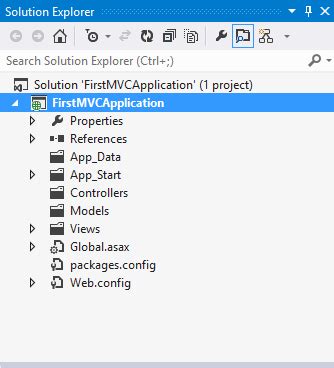 Creating First Application In ASP NET MVC 4 0