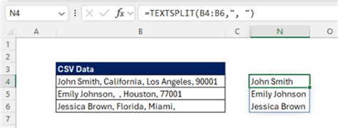 4 methods to split text in comma separated values data