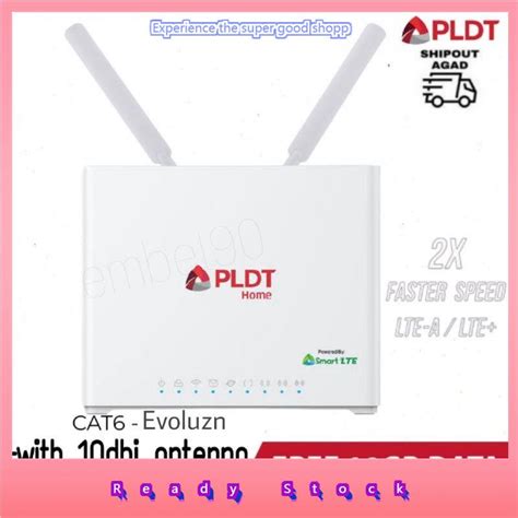 Valerie Kentpldt Home Prepaid Wifi Cat6 With Antenna Fx Id5 Shopee
