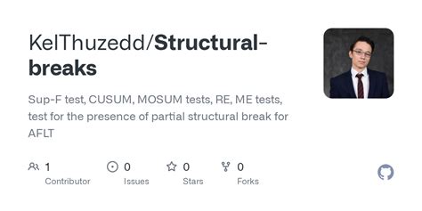 Github Kelthuzeddstructural Breaks Sup F Test Cusum Mosum Tests