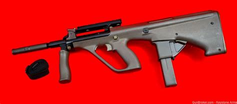 Awesome And Iconic Pre Ban Steyr Aug 9mm 18 Barrel And Green Stock Semi