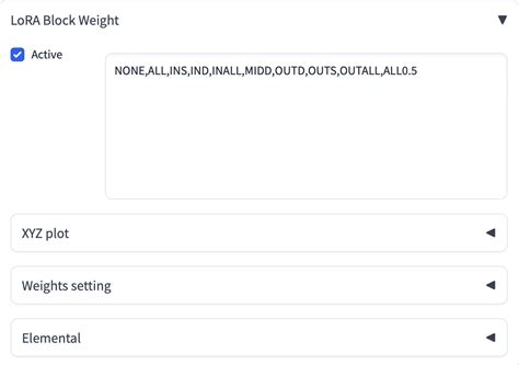 炜哥的ai学习笔记——lora Block Weight 插件学习 徐炜楠的个人网站