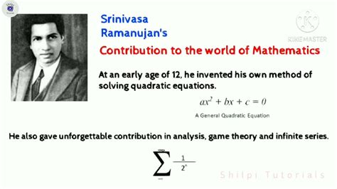 Ramanujan Work Exploring The Legacy