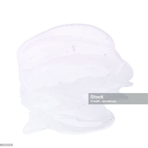 액체 젤 질감 흰색 배경에 격리된 투명한 스킨케어 제품 견본 방울에 대한 스톡 사진 및 기타 이미지 방울 헤어 젤 흰색 Istock