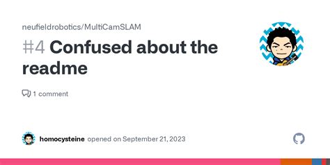 Confused About The Readme · Issue 4 · Neufieldroboticsmulticamslam · Github