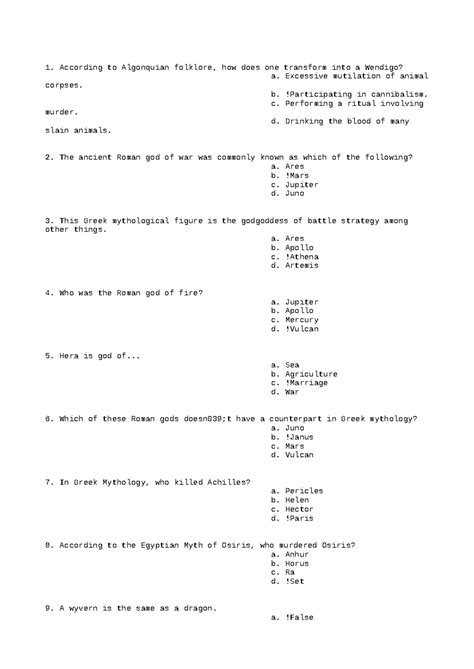 CS Diagram ASSISTANCE According To Algonquian Folklore How Does One Transform Into A