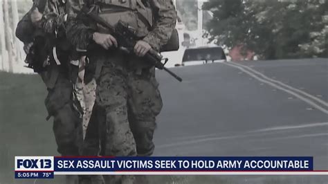 Sex Assault Victims Seek To Hold Army Accountable Youtube