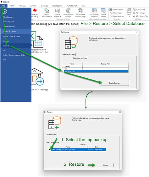 How Do I Fix Or Restore A Corrupt Desktop Database Treasury Software