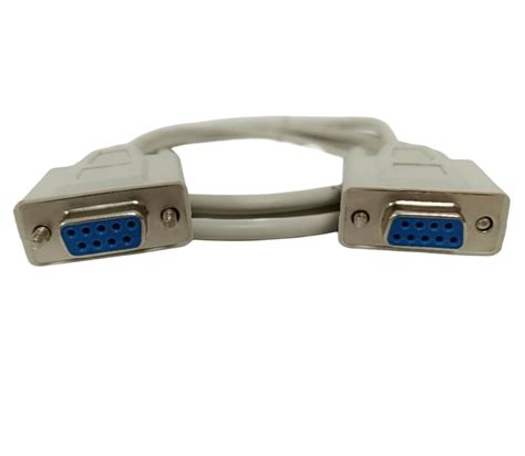 Cable Assembly Custom Manufacture 9 Pin Db 9 Female To Db 9 Female Rs232 Db9 Cable Qr Scanner
