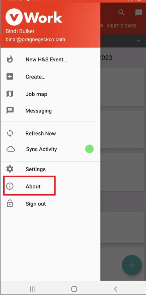 Android Send A Vwork Support Request From Your Vwork Mobile App Vwork Support