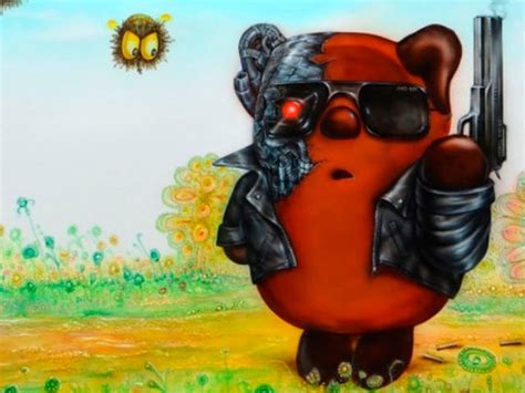 Создать мем вини пух винни пух пятачок винни пух терминатор Картинки Meme