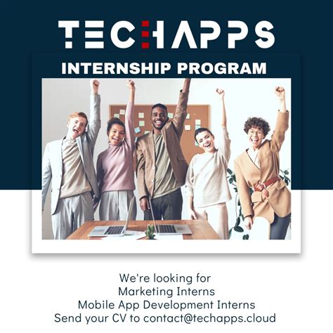 Techapps On Linkedin Internship Techapps Mobileappdevelopment Mobileapp Marketing