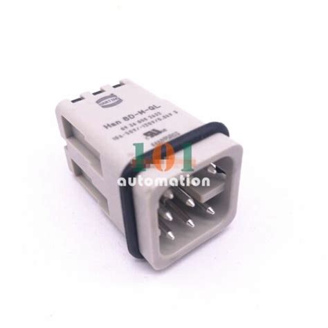 1pcs New For Harting 09360082632 8 Pin Connector Aviation Plug Han 8d M Ql Ebay