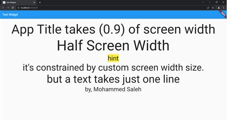 A Custom Widget To Constrained A Size Of Text Because TextScaleFactor Not Work With Most Devices