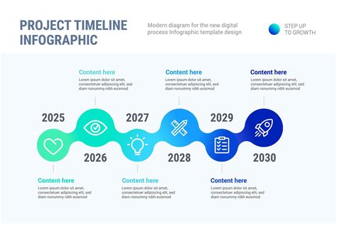 Project Timeline Infographic Template 52401354 Vector Art At Vecteezy