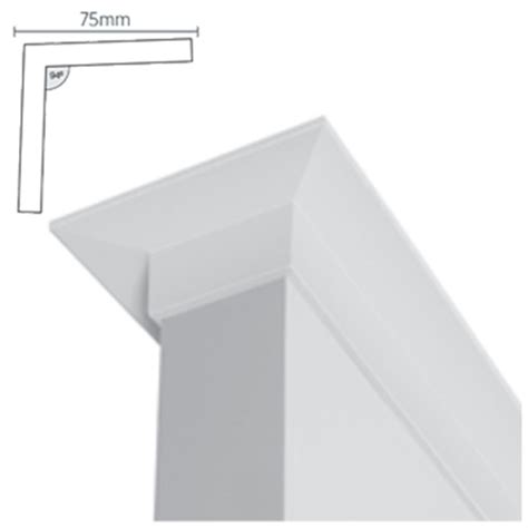 Plasterboard Knauf Cornice Linear 75mm X 4 2m Agnew Building Supplies