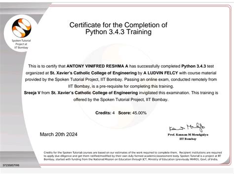 Aantony Vinifred Reshma On Linkedin Pythonprogramming