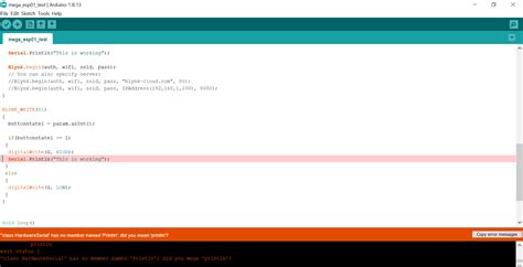 Esp 01 Setup Error While Compilation Solved Blynk Community