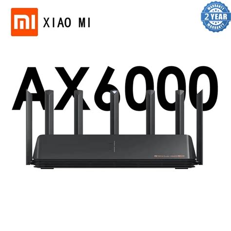 New Xiaomi Router Ax Aiot Router Mbs Wifi Vpn Mb Qualcomm Cpu Mesh Repeater Exterior