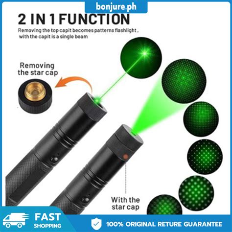 Bonjure Green Laser Pointer 10000m Usb Charging Built In Battery Laser