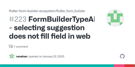 Formbuildertypeahead Selecting Suggestion Does Not Fill Field In Web