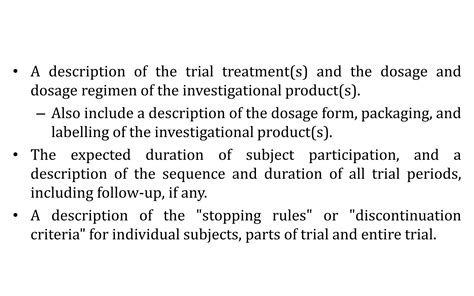 Clinical Trial Protocol Pptx