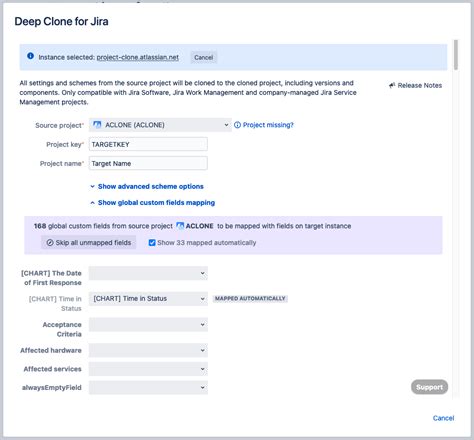 step by step guide to cloning a project in jira fo atlassian community
