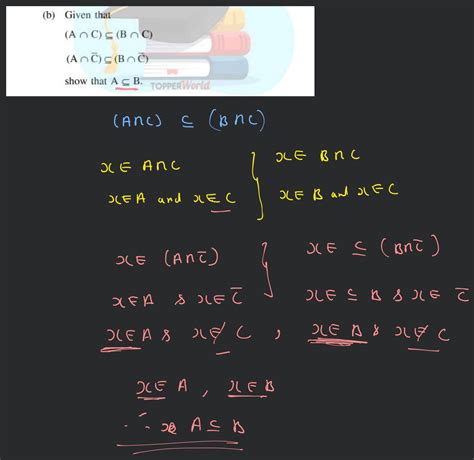 b Given that AC BC ACˉ BCˉ show that AB Filo