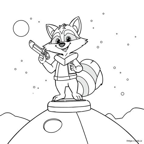 Gambar Mewarnai Ricky Ricotta