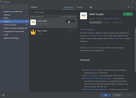 AWS Toolkit For IntelliJ IDEA ViHoth