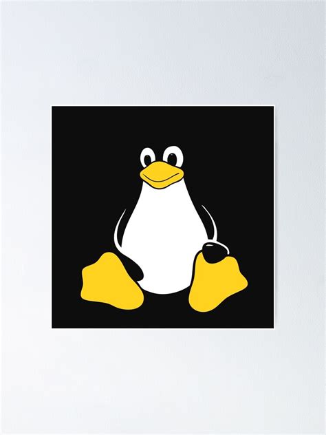 TUX LINUX Poster By SofiaYoushi Redbubble TUX LINUX Poster By SofiaYoushi Redbubble
