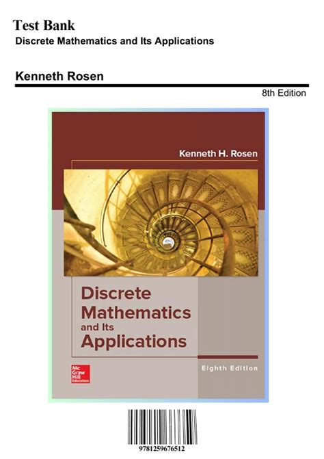 Test Bank Discrete Mathematics And Its Applications 8th Edition By