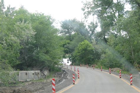 temporary bypass road for the period of construction of the new road