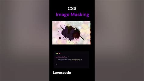 Create Stunning Image Masking Effects With Css 🖼️ Youtube