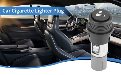 Car Cigarette Lighter Plug Complete 12v 120w Cigarette Lighter Power
