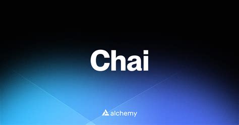Chai Web3 Security Tools Alchemy