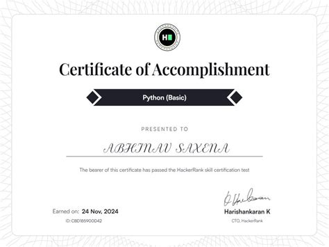 abhinav saxena on linkedin python certification learning