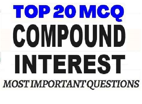Compound Interest Class 9 Rs Aggarwal Mcqs Goyal Brothers Icse Maths Solutions Icsehelp