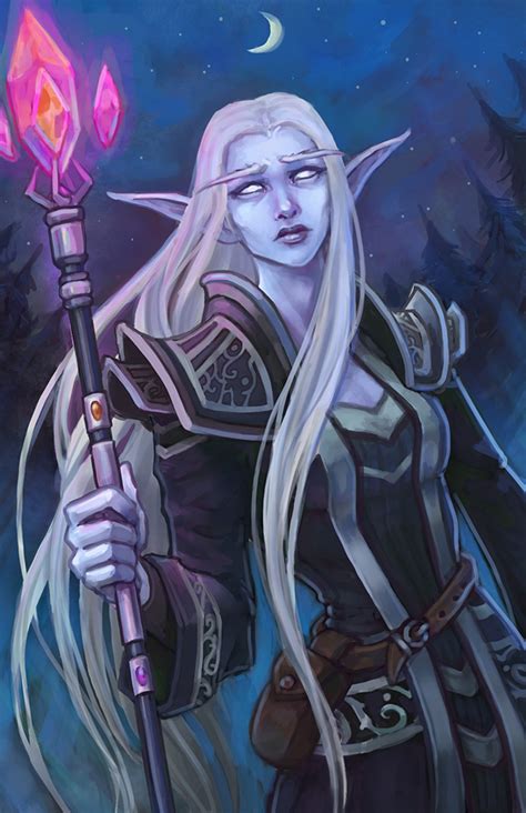 Night Elf Mage By Eepox On Deviantart