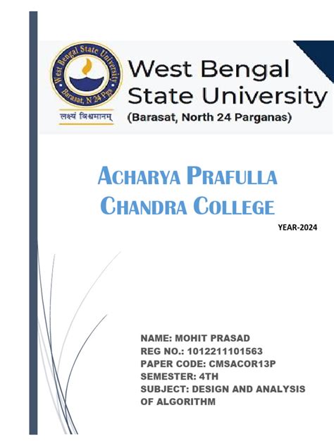 Daa Final Download Free Pdf Algorithms And Data Structures Algorithms