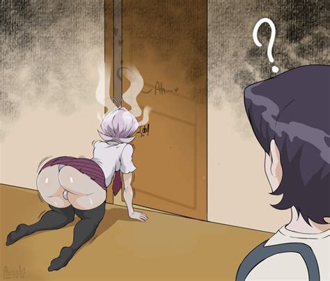 Rule 34 1boy 1girls Alviriaart Ass Big Ass Big Butt Female Femboy