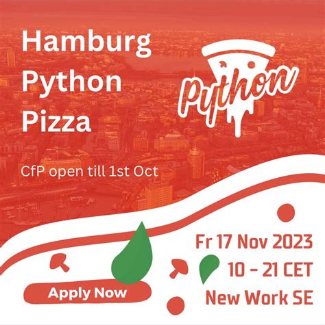 Tereza Iofciu On Linkedin Hamburgpythonpizza Python Pizza Conference