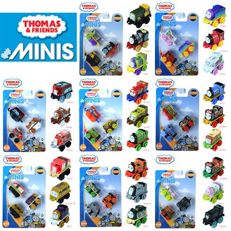 Thomas And Friends Minis Series Trains 3 Pack Set Card Blister