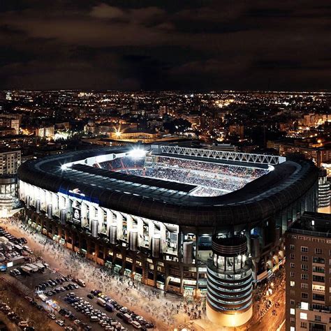 The Fantastic Estadio Santiago Bernabeu Home Of Real Madrid