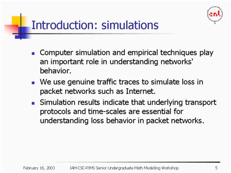 Introduction Simulations
