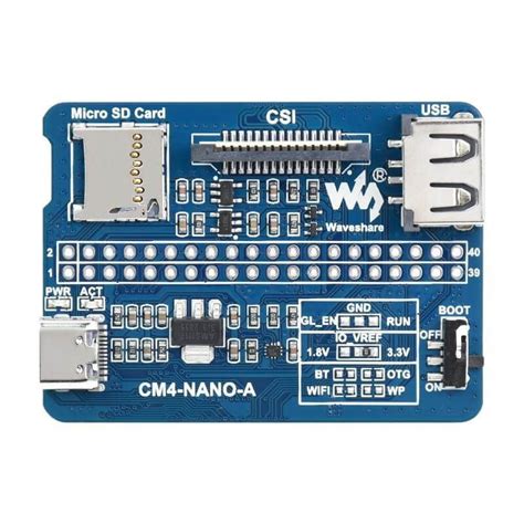 Nano Base A Board For Raspberry Pi Cm4 And Kits